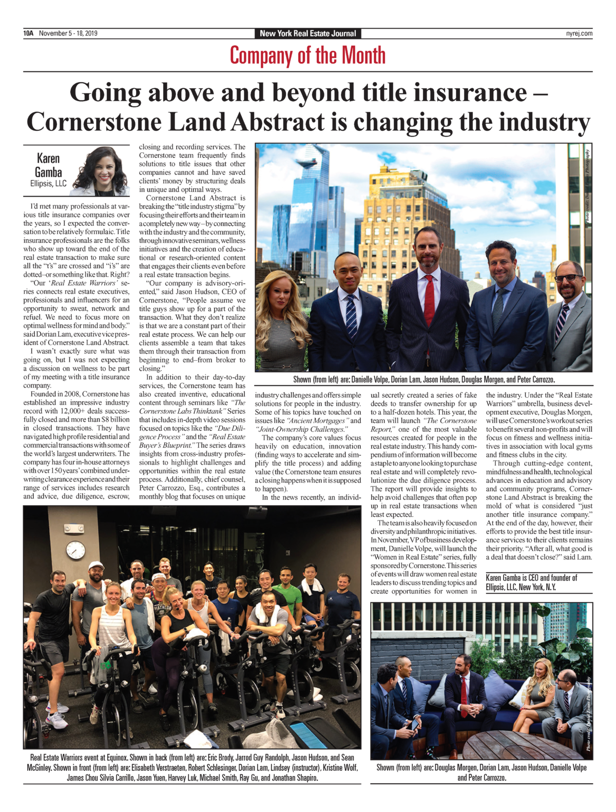 Going Above and Beyond Title Insurance – Cornerstone Land Abstract is ...